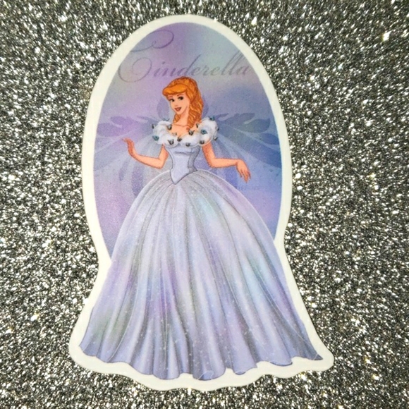 Disney | Design | Disney Cinderella Waterproof Sticker | Poshmark